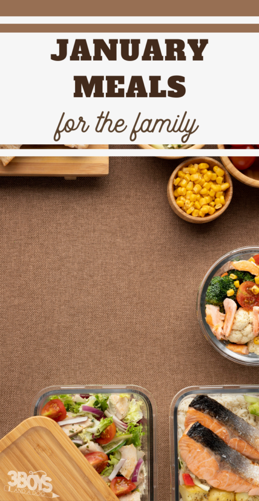 January Meal Planning for Busy Moms