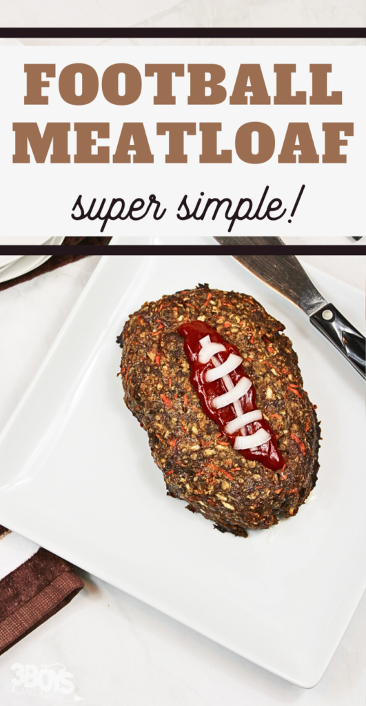 Football Meatloaf Recipe - Perfect for Game Day
