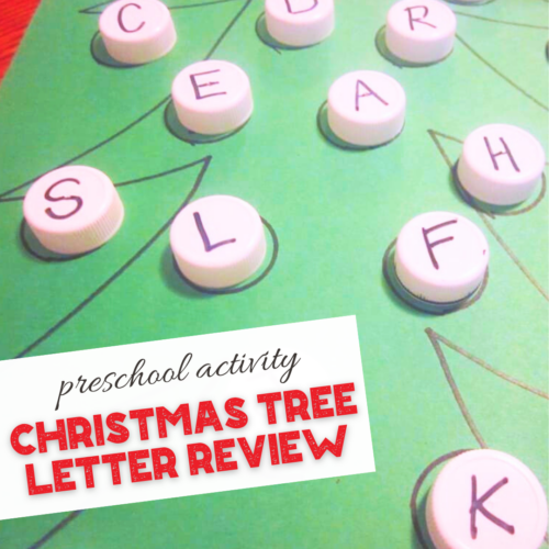Christmas Tree Letter Review (Fun Holiday Alphabet Activity)