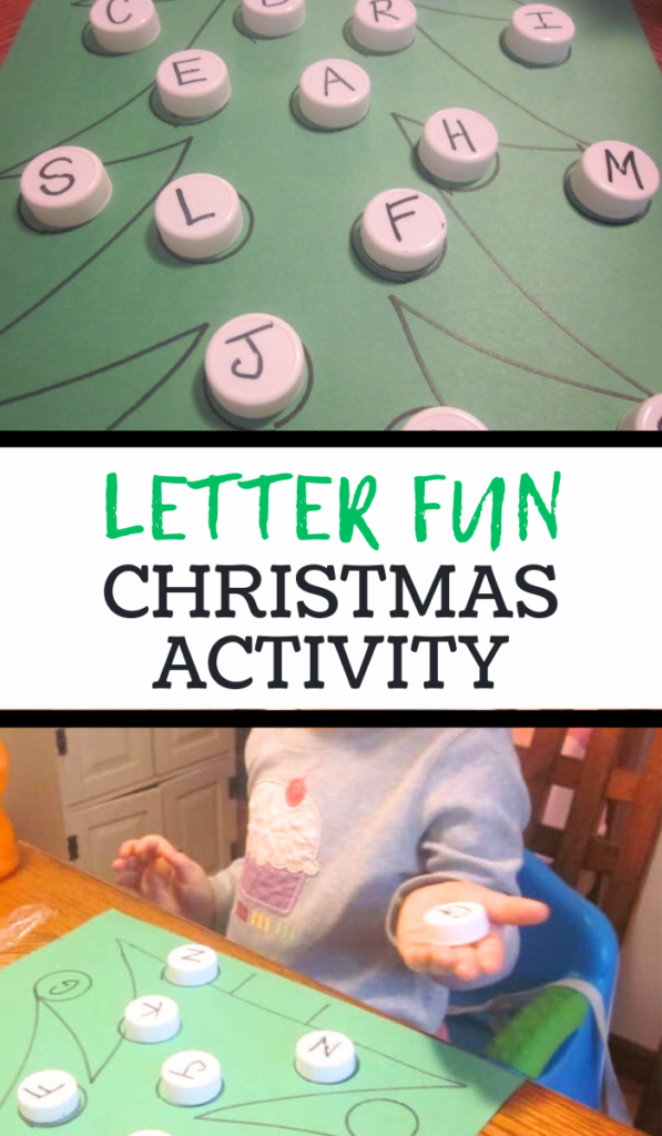 Christmas Tree Letter Review (Fun Holiday Alphabet Activity)