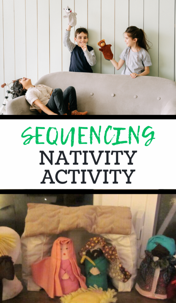Nativity Sequencing: Preschool Christmas Activity