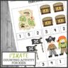 Pirate Counting Worksheet