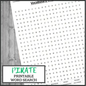International Talk Like a Pirate Day Printables and Activities