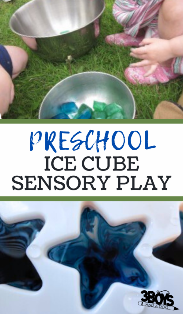 Ice Cube Sensory Play Fun