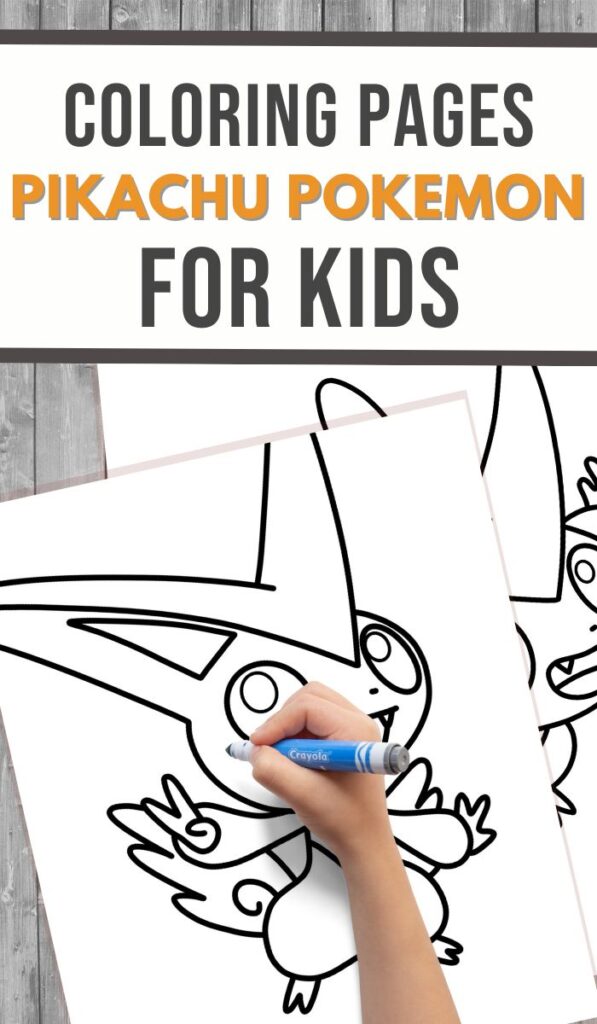 Pikachu Pokemon Coloring Pages