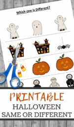 Same or Different Halloween Printable