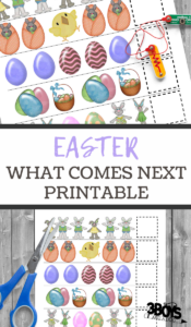 Printable Easter Worksheets: Patterns - What Comes Next?