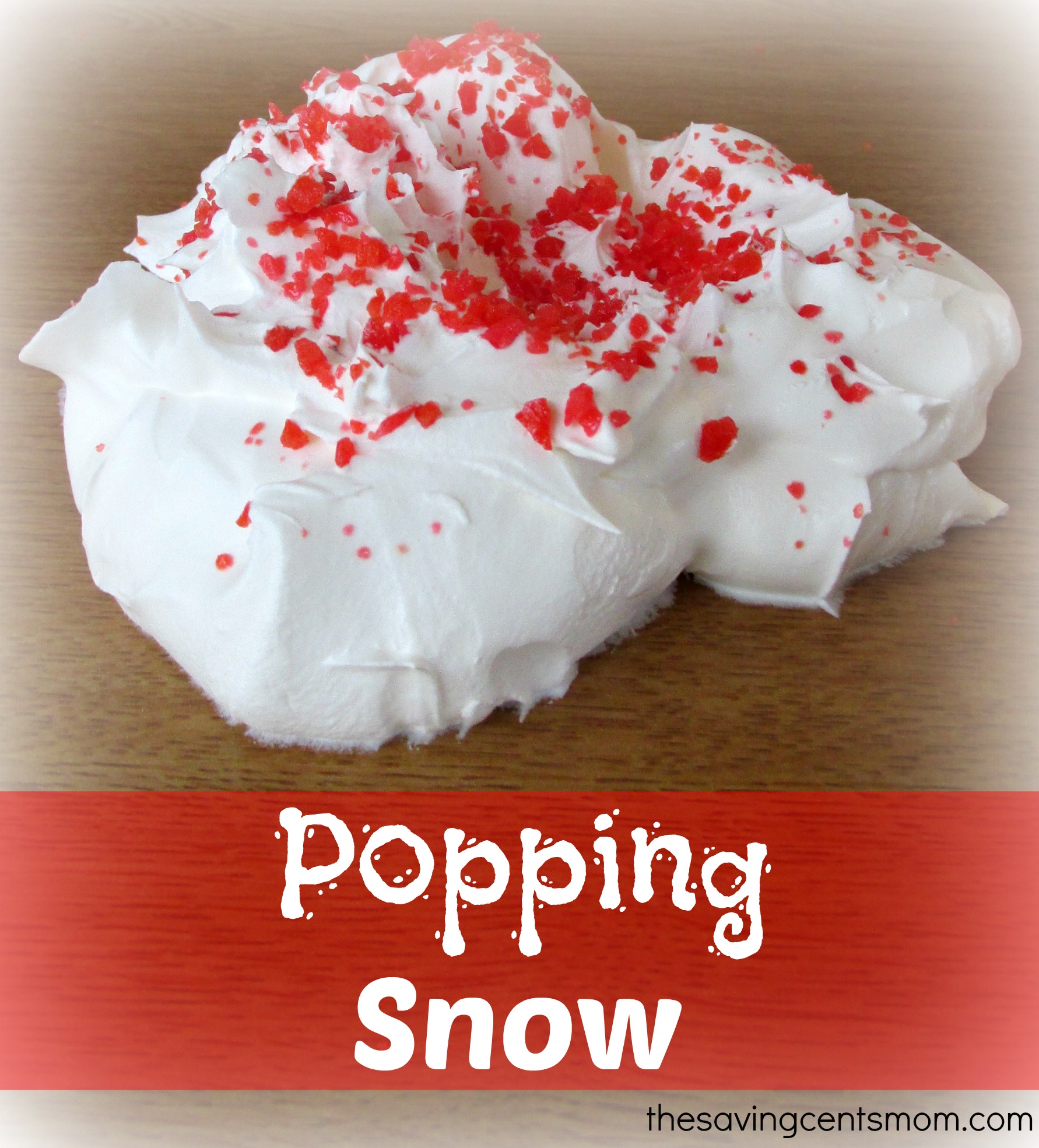 Popping Snow Auditory Sensory Activity Popping Snow Auditory Sensory Activity