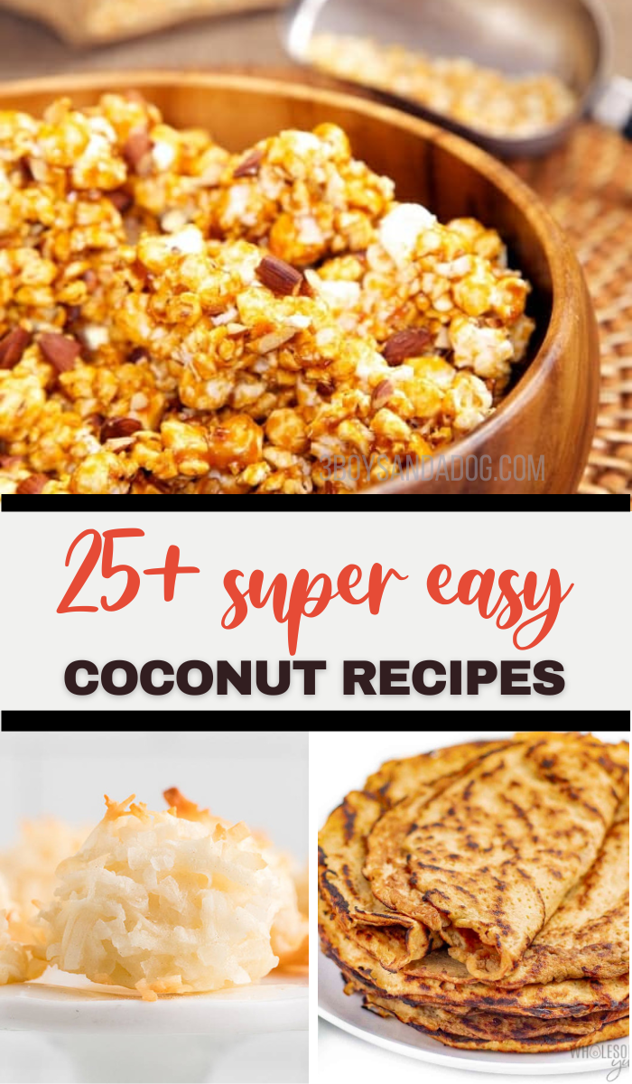 Over 40 Coconut Recipes perfect for Easter Dinner!