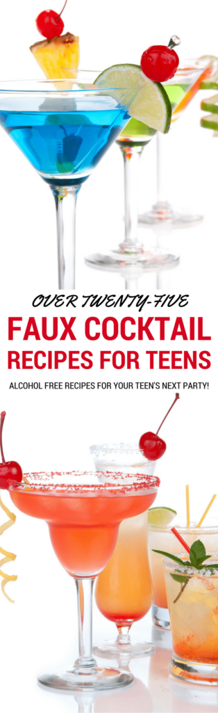 Mocktail Recipes for Teenagers – 3 Boys and a Dog