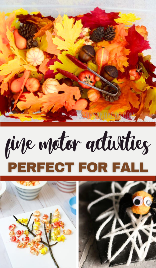 Fun Fall Fine Motor Activities for Kids