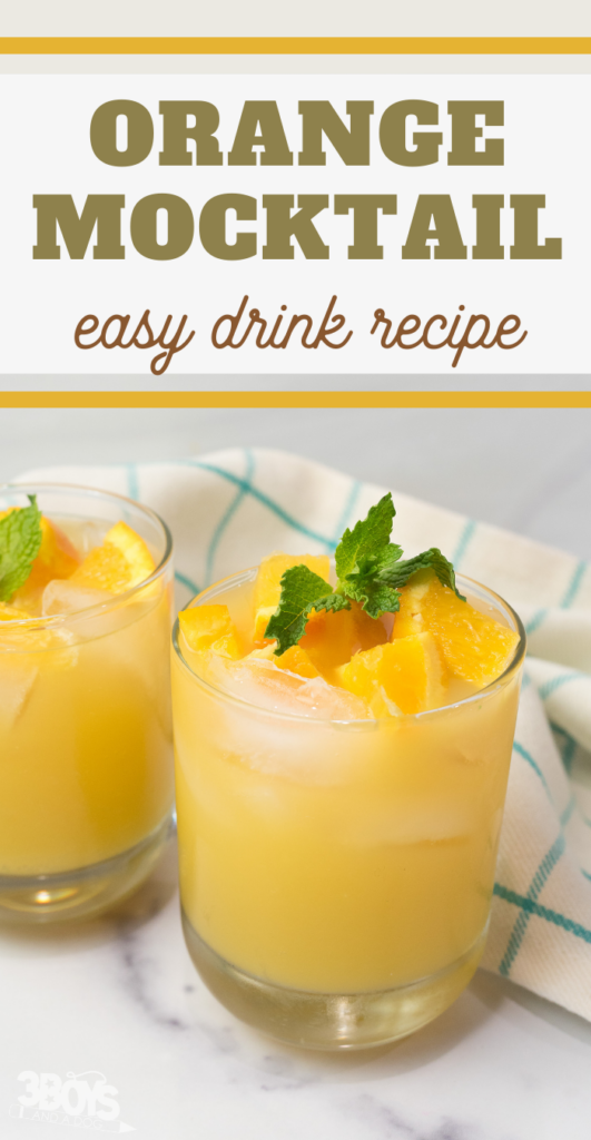 Refreshing Orange Mocktail Recipe - Perfect Non-Alcoholic Drink