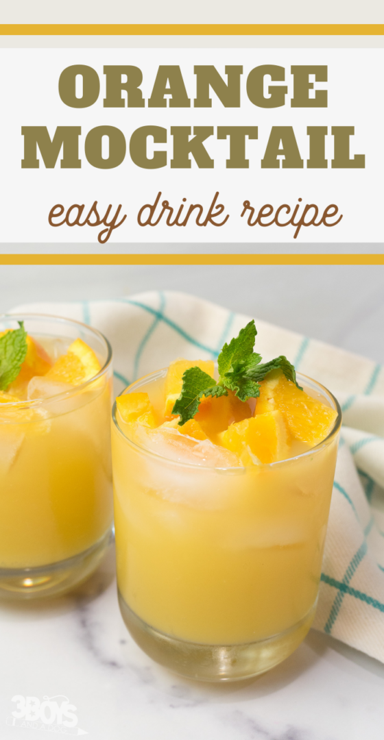 Refreshing Orange Mocktail Recipe - Perfect Non-Alcoholic Drink