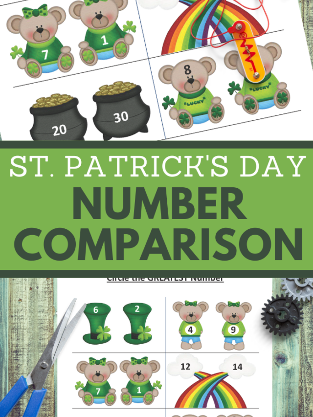 Saint Patrick’s Day Greater Than Worksheets - 3 Boys and a Dog