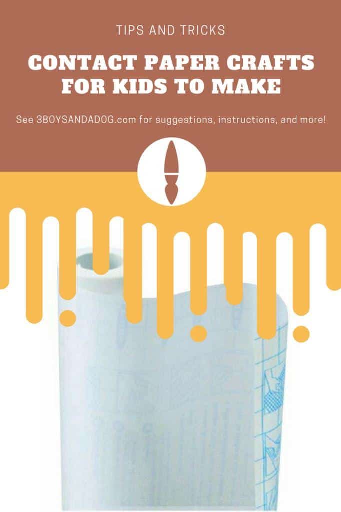 Kids Contact Paper Crafts Fun Things To Do With Contact Paper