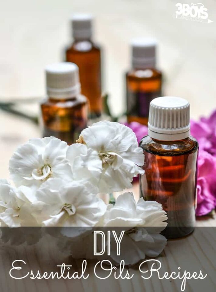 Recipes Using Essential Oils - 3 Boys and a Dog