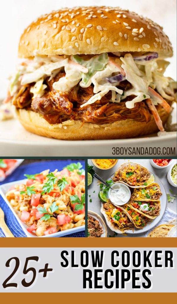 Pinterest Faves: Crockpot Cooking - 3 Boys and a Dog