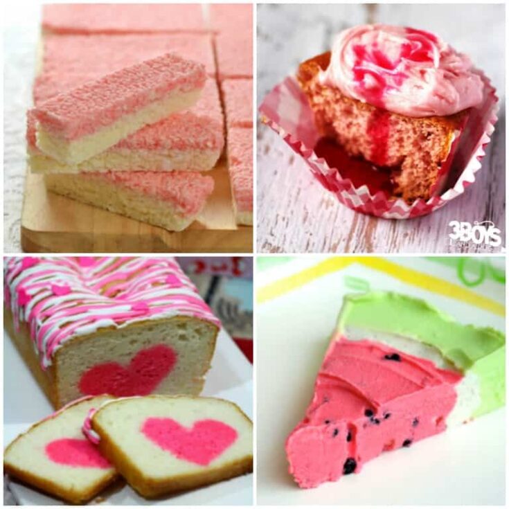 Over 22 Pink Dessert Recipes - 3 Boys and a Dog