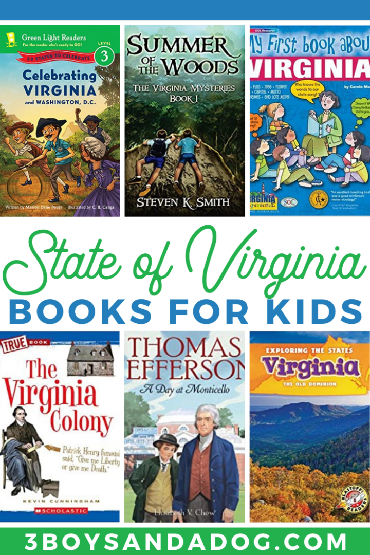 Books about Virginia for Children