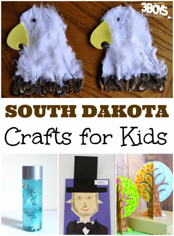 South Dakota Crafts for Kids - 3 Boys and a Dog