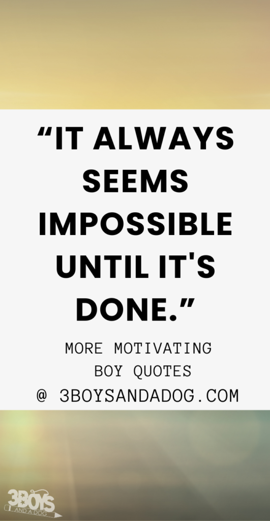 Motivational Quotes for Boys