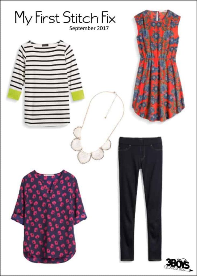 My First Stitch Fix Review September 2017