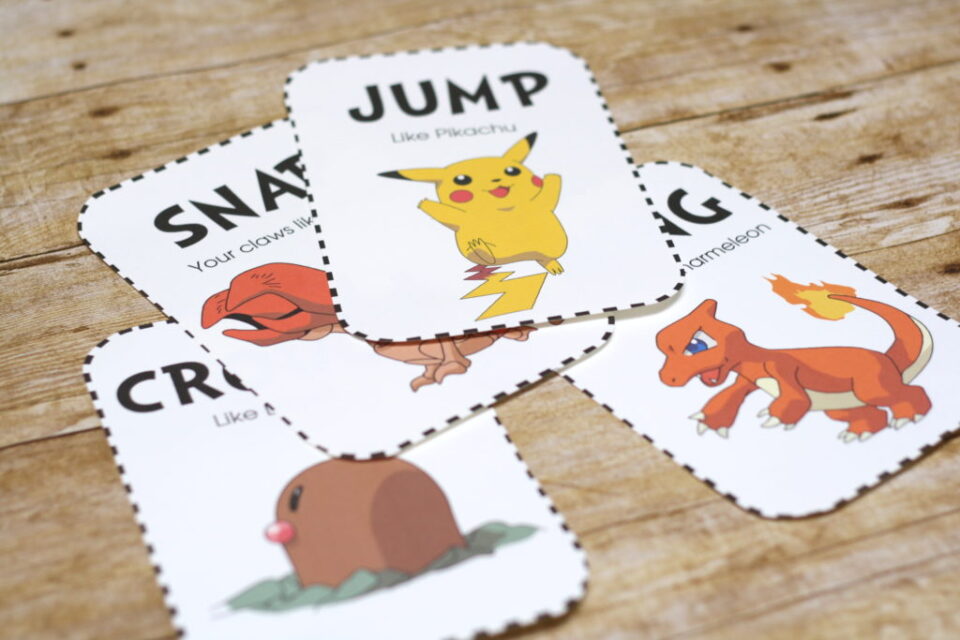 Pokemon Printables for Kids - 3 Boys and a Dog