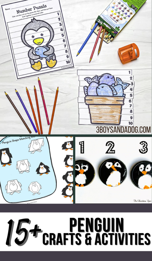 Over 20 Penguin Activities for Preschool - 3 Boys and a Dog