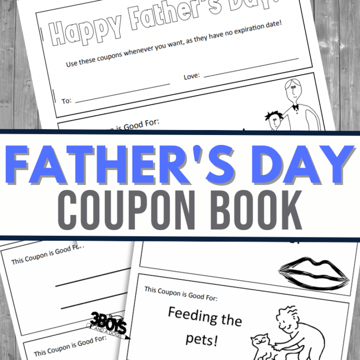 Father's Day Activities for Preschoolers - 3 Boys and a Dog