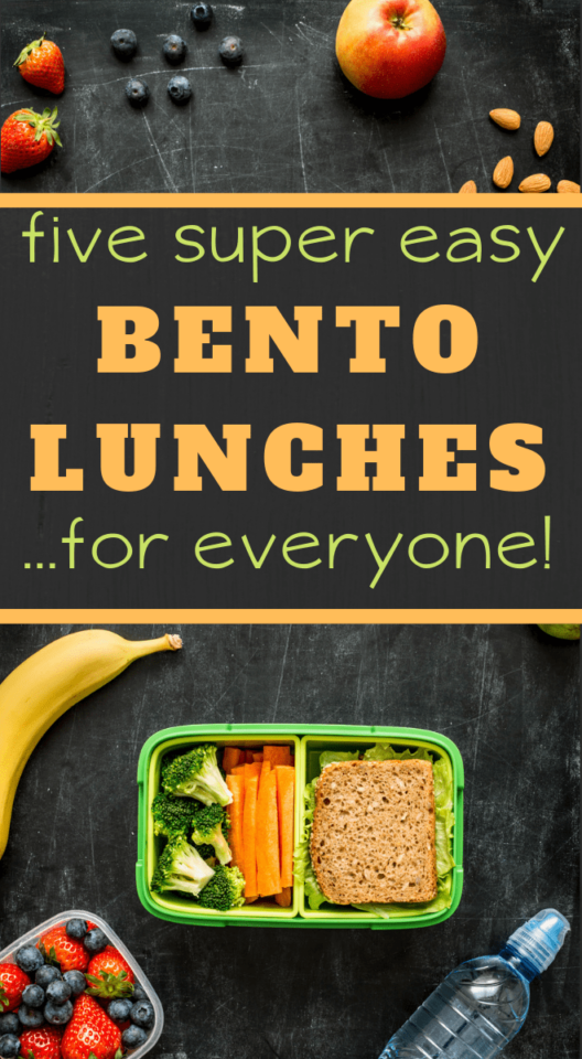 Five Bento Box Lunch Ideas for Back to School