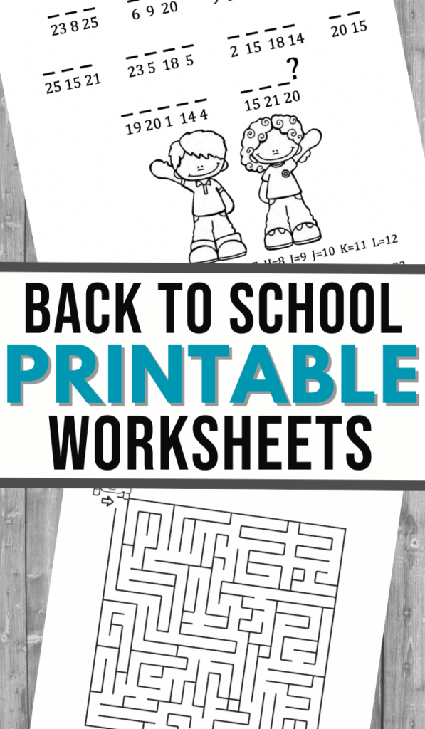 Back to School Writing Ideas