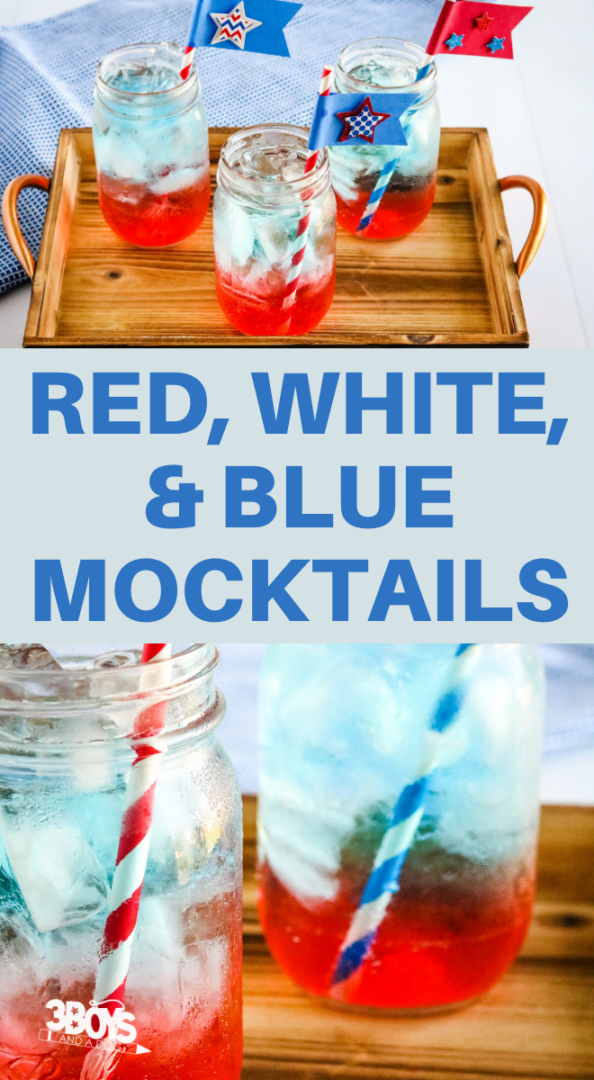 Festive and Fun Patriotic Mocktail Recipe