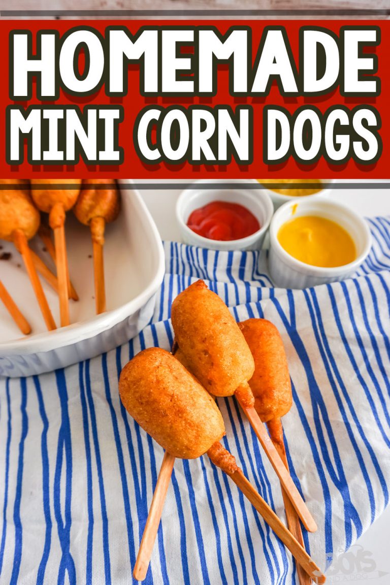 Easy Mini Corn Dogs Recipe