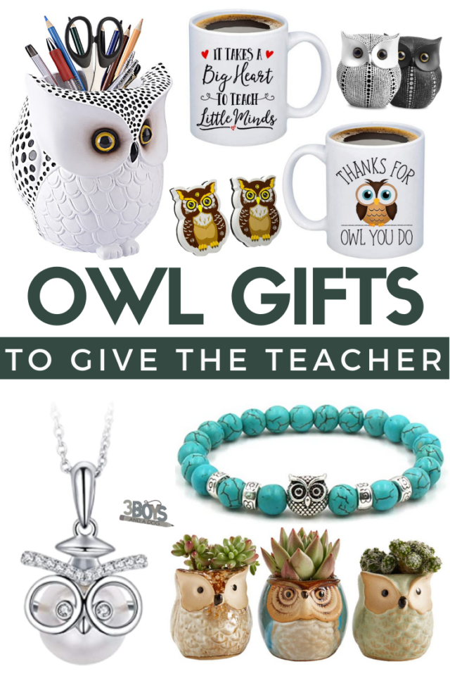 The Best Owl Themed Teacher Gifts