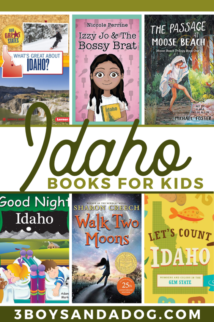 Idaho Books for Kids - 3 Boys and a Dog