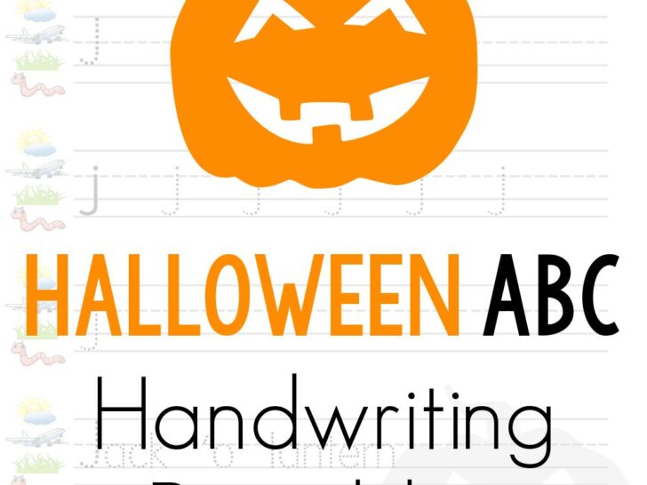 Homeschooling Freebies: Halloween Handwriting Printables