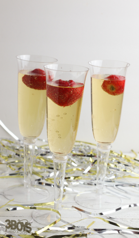 Easy Faux Champagne Recipe - 3 Boys and a Dog