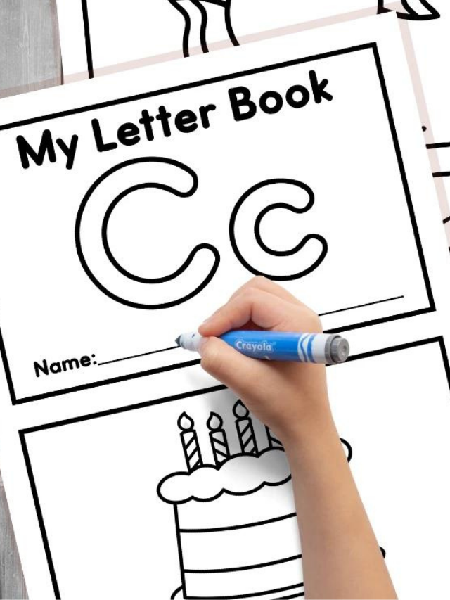 Letter C Printable Book Story - 3 Boys and a Dog