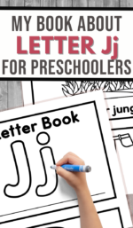 My Printable Letter J Book - 3 Boys and a Dog