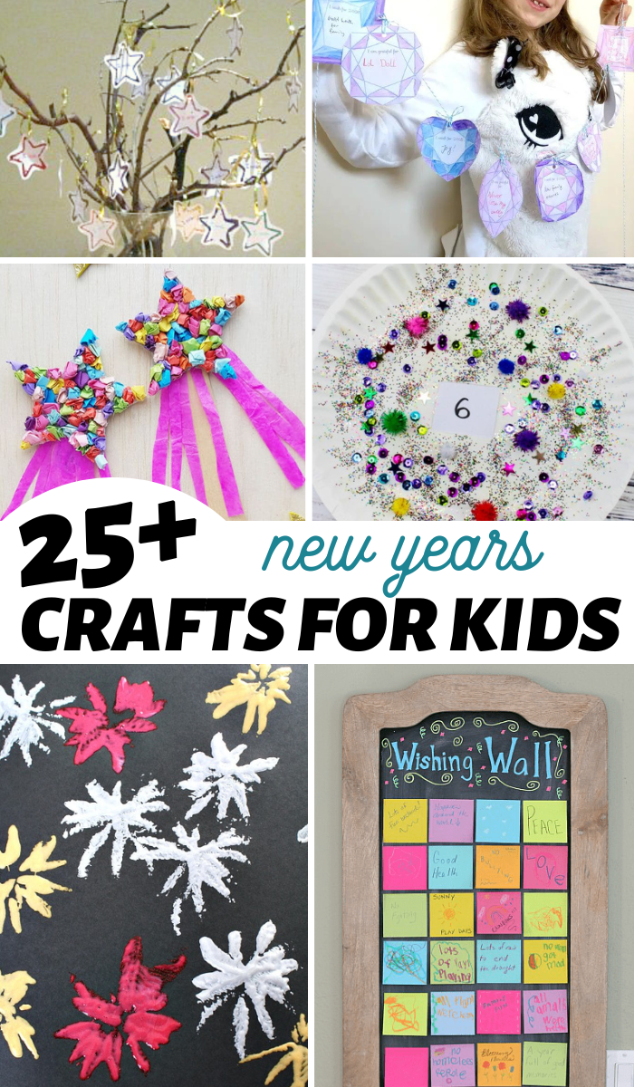 25+ New Years Crafts for Kids - 3 Boys and a Dog