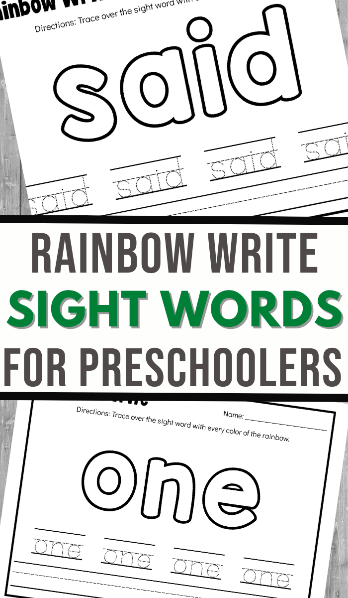 Rainbow Write Sight Words Worksheets 3 Boys And A Dog Rainbow Write Sight Words Worksheets 3 Boys And A Dog