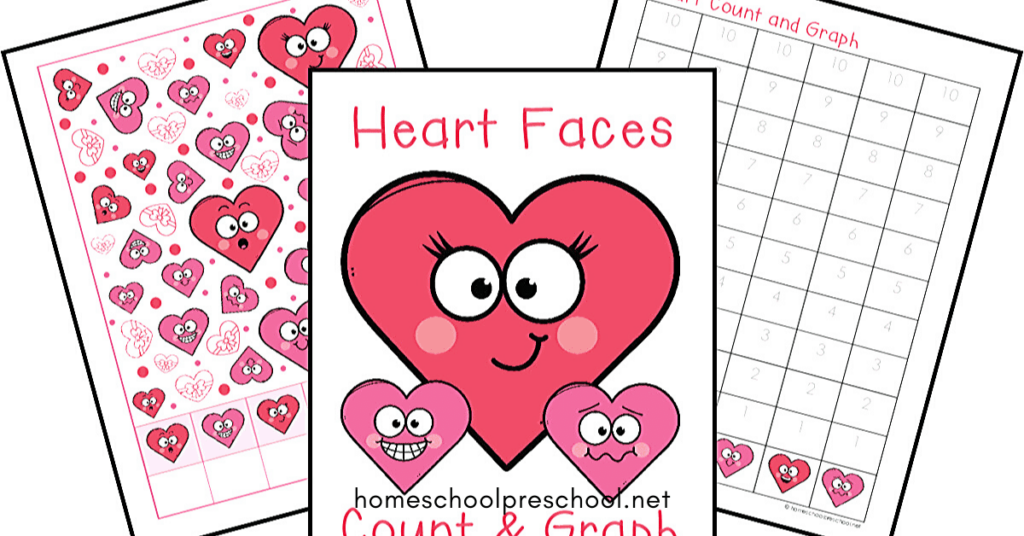 Heart Worksheets for Kids, 20+ - 3 Boys and a Dog