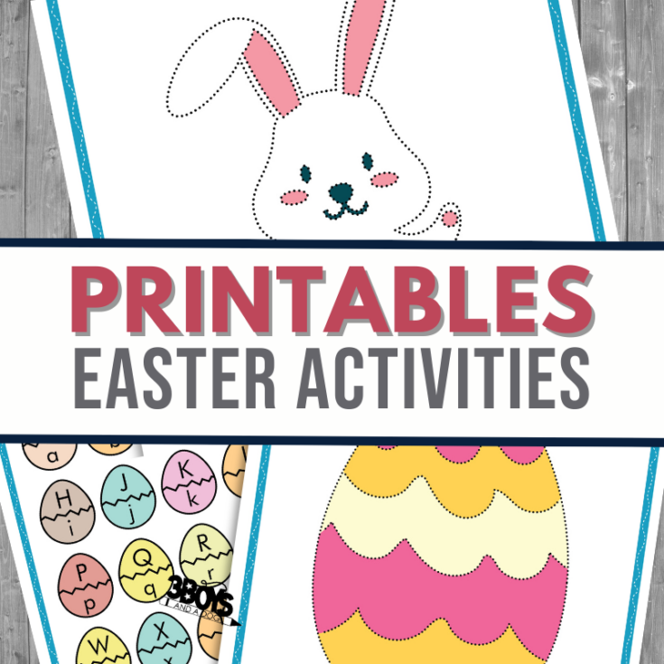 Easter Egg Hunt Ideas for Toddlers - 3 Boys and a Dog