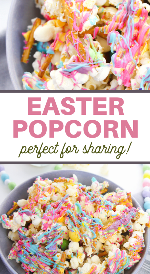 Easter Popcorn Recipe - 3 Boys and a Dog