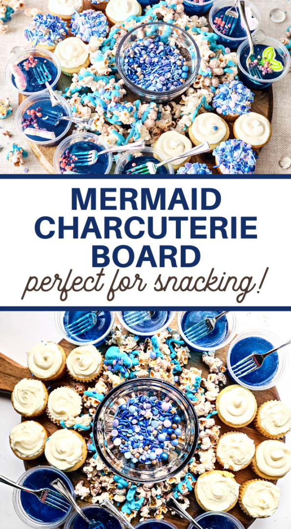Mermaid Charcuterie Board Recipe - 3 Boys and a Dog