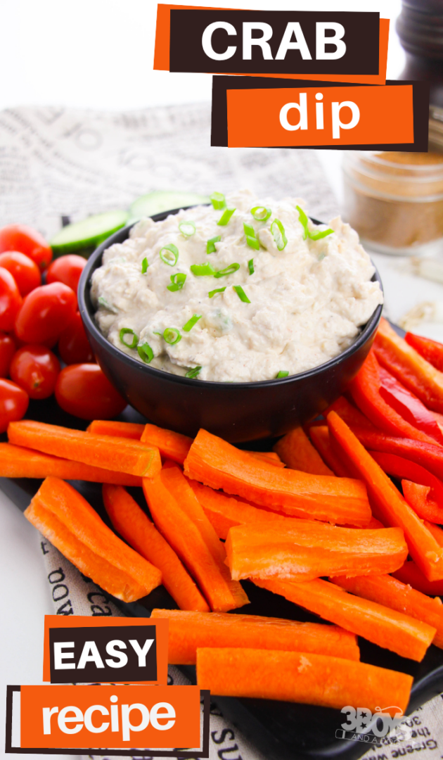 Cold Crab Dip Recipe - 3 Boys and a Dog