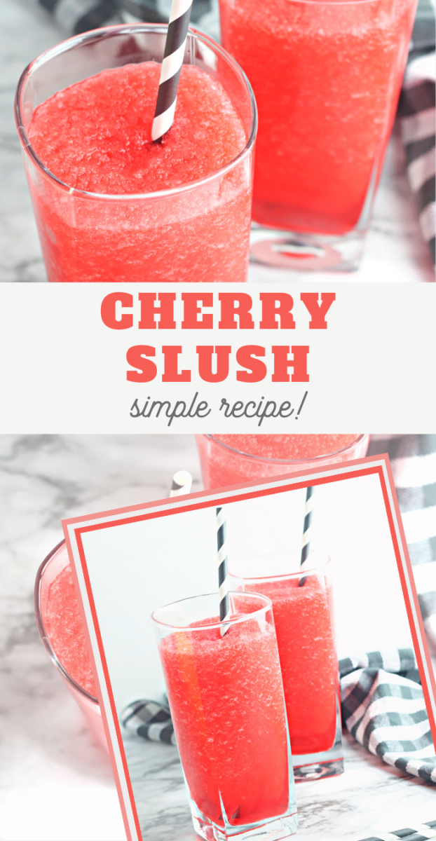 Cherry Slush Recipe - 3 Boys and a Dog