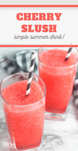 Cherry Slush Recipe - 3 Boys and a Dog