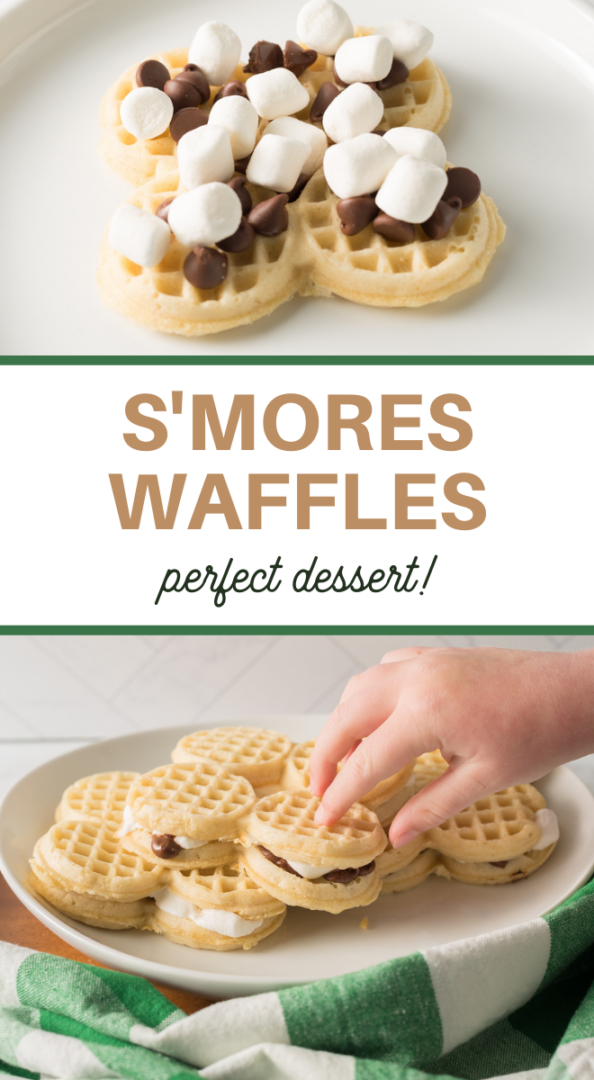 Smores Waffles Recipe - 3 Boys and a Dog