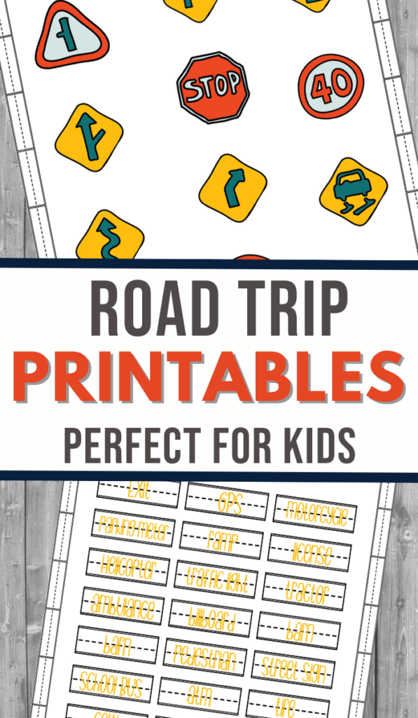 Printable Road Trip Games - 3 Boys and a Dog